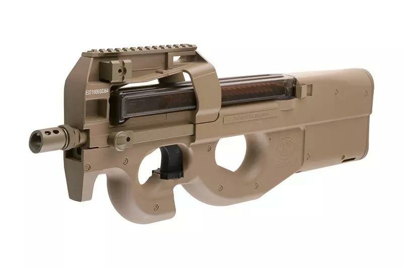 FN P90 FDE Submachine Gun Replica - Tan - bunker501